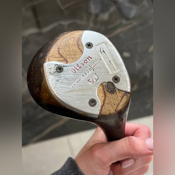 Wilson | Other | Vintage Wilson Staffii 430 Golf Club Driver Wood ...